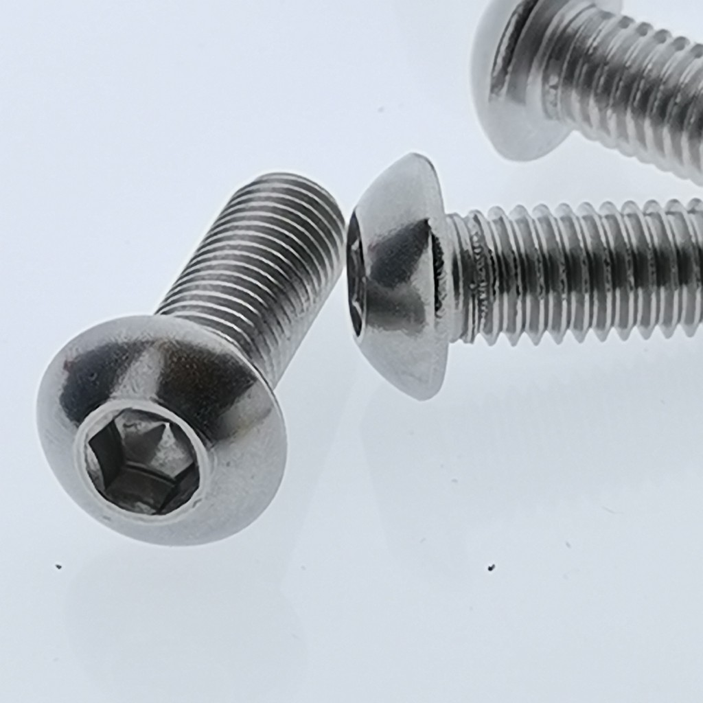 M3,M5,M6, M8 HEX SOCKET BUTTON HEAD SCREWS A2 304 STAINLESS STEEL MUSHROOM | Shopee Philippines