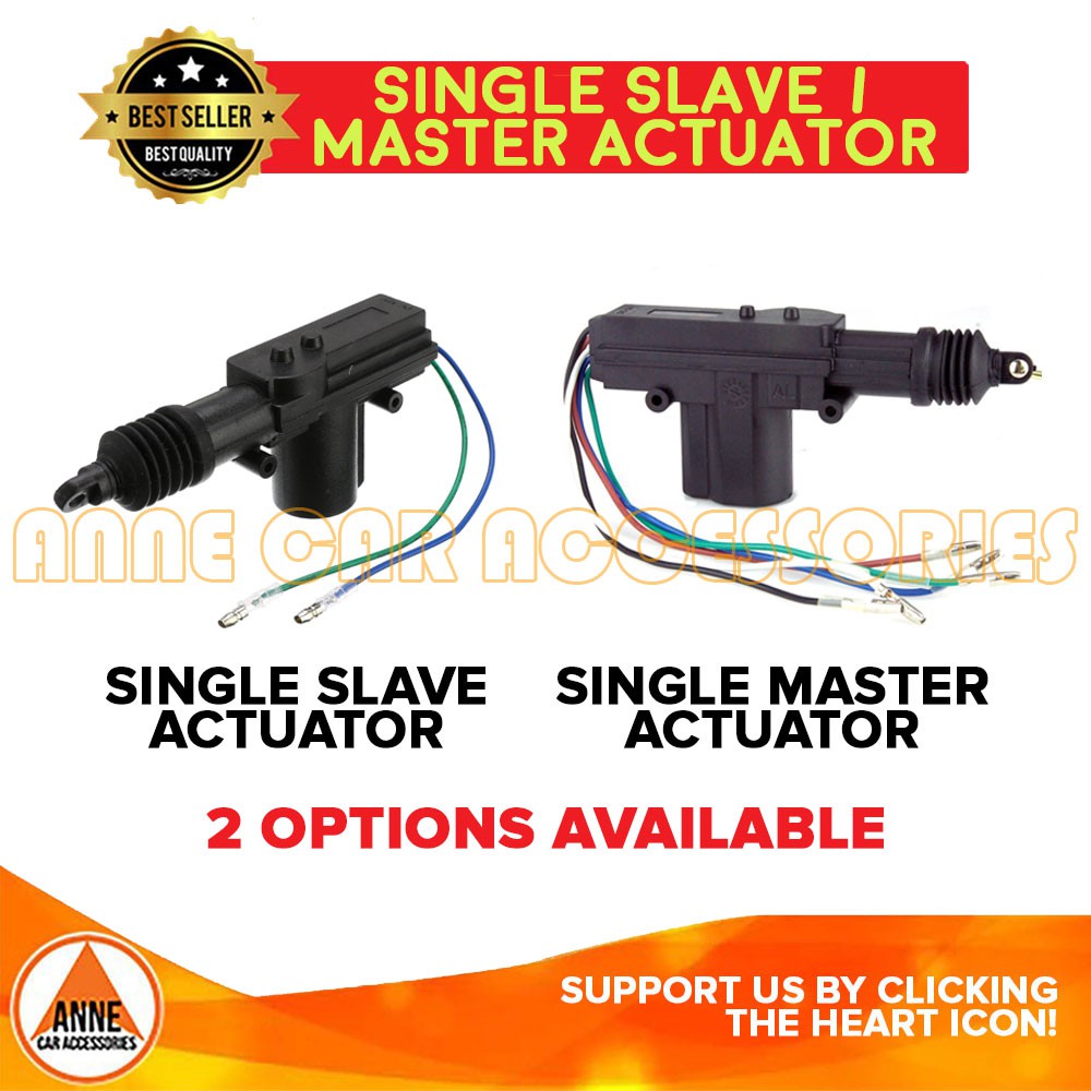Car Locking System Single Slave Actuator / Master Actuator w ...