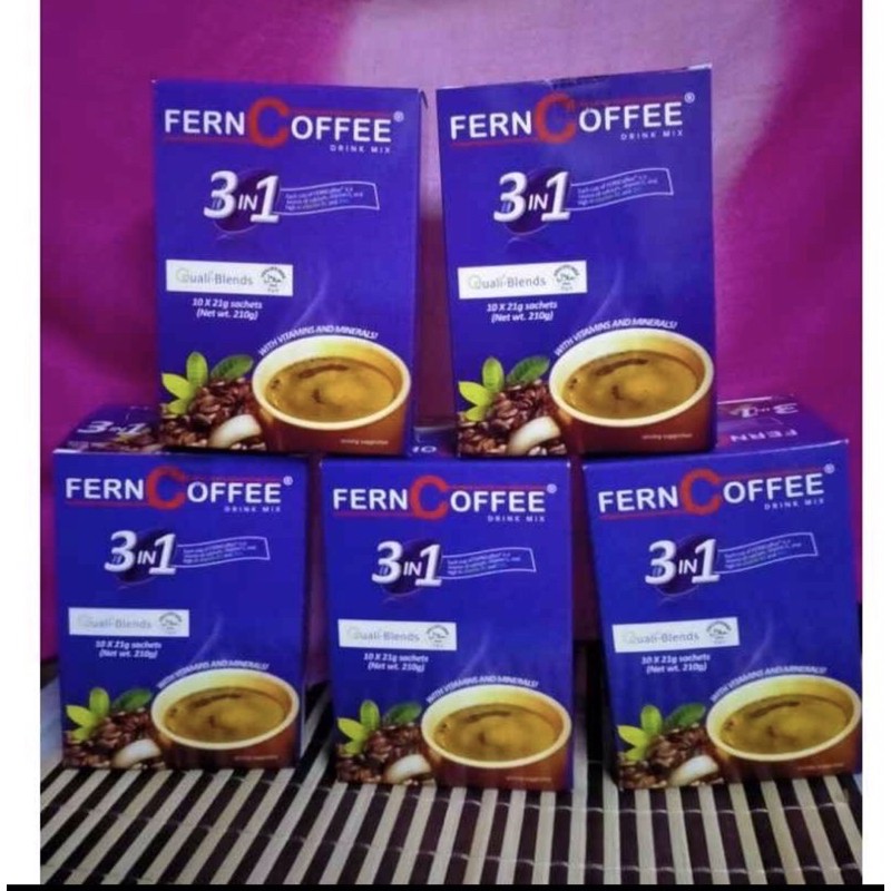 FERN COFFEE 21 grams/sachet, 10pcs per box (Authorized Distributor ...