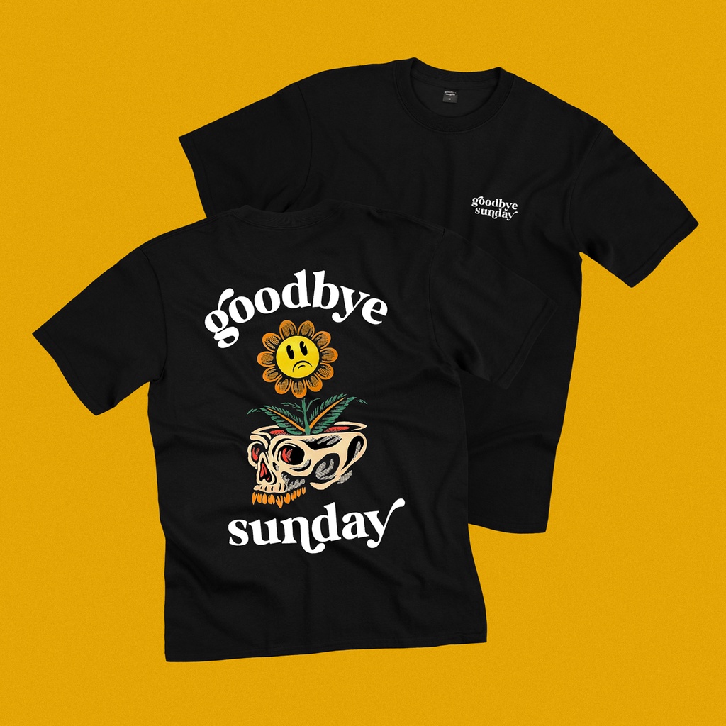 GOODBYE SUNDAY • Logo Tee | Shopee Philippines