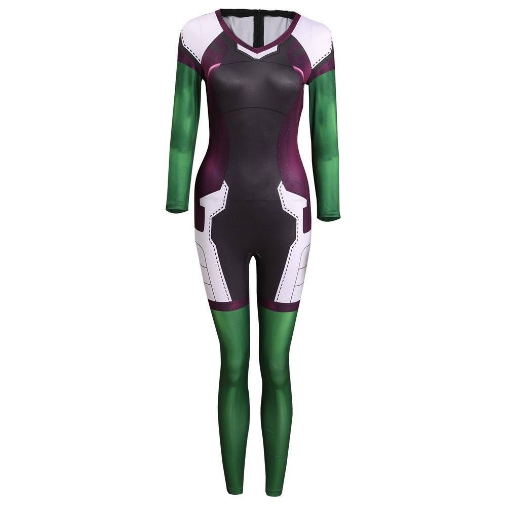 Vaianie Adult Women She Hulk Jennifer Walters Movie Cosplay Costume ...