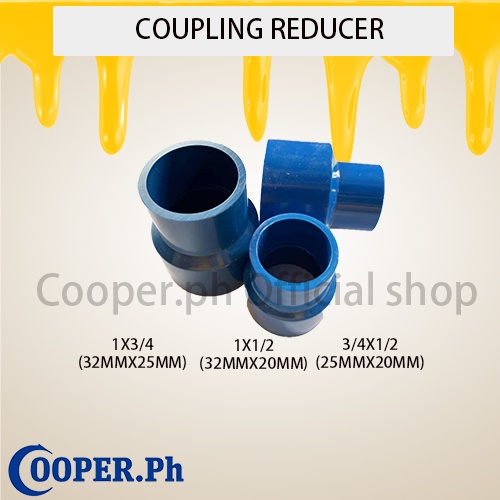 goflex (PER PIECE) PVC Blue coupling reducer 3/4*1/2 , 1*1/2 , 1*3/4 ...