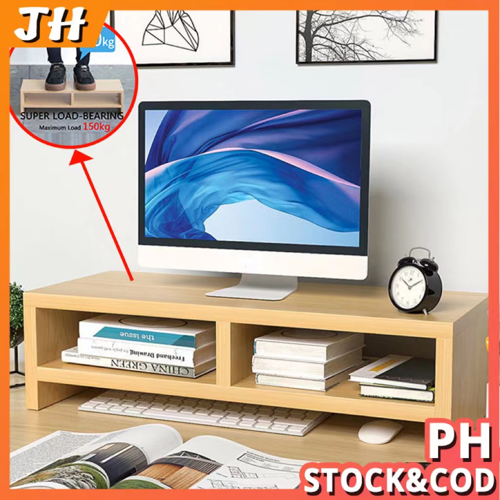 Monitor Stand Riser, Computer Monitor Screen Increased Rack Desktop ...