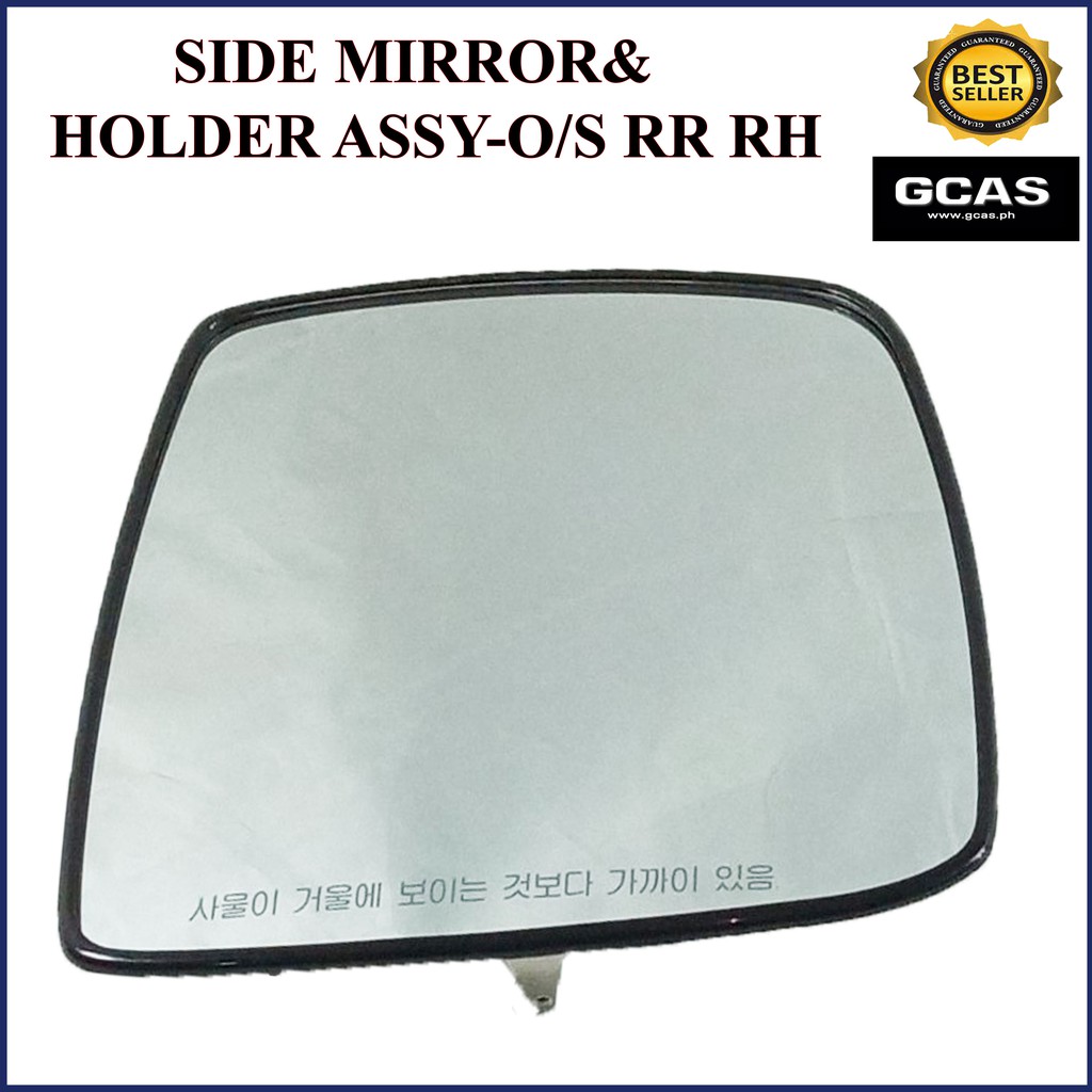 Hyundai Grand Starex SIDE MIRROR&HOLDER ASSY-O/S RR RH 876214H000 ...