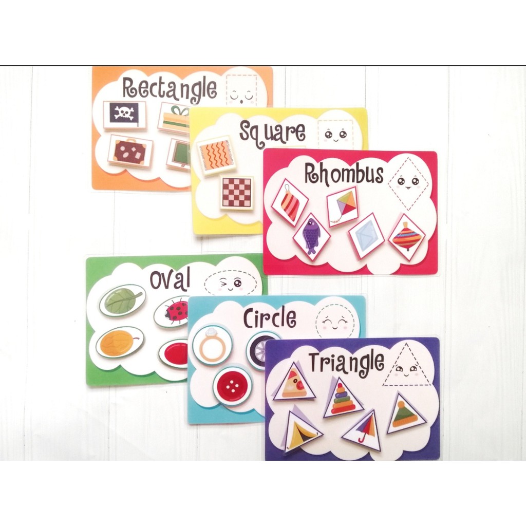 Velcro Laminated - Shape Match l A4 SIZE | Shopee Philippines