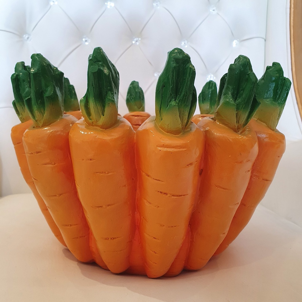 Carrots Vegetable / Fruit Tray for Kitchen / Dining Table Multipurpose ...
