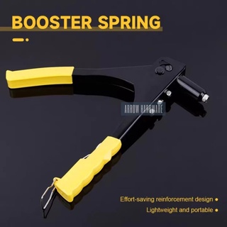 1PCS Pop Rivet Gun Yellow Steel Iron Hand Riveter Blind Gun | Shopee ...