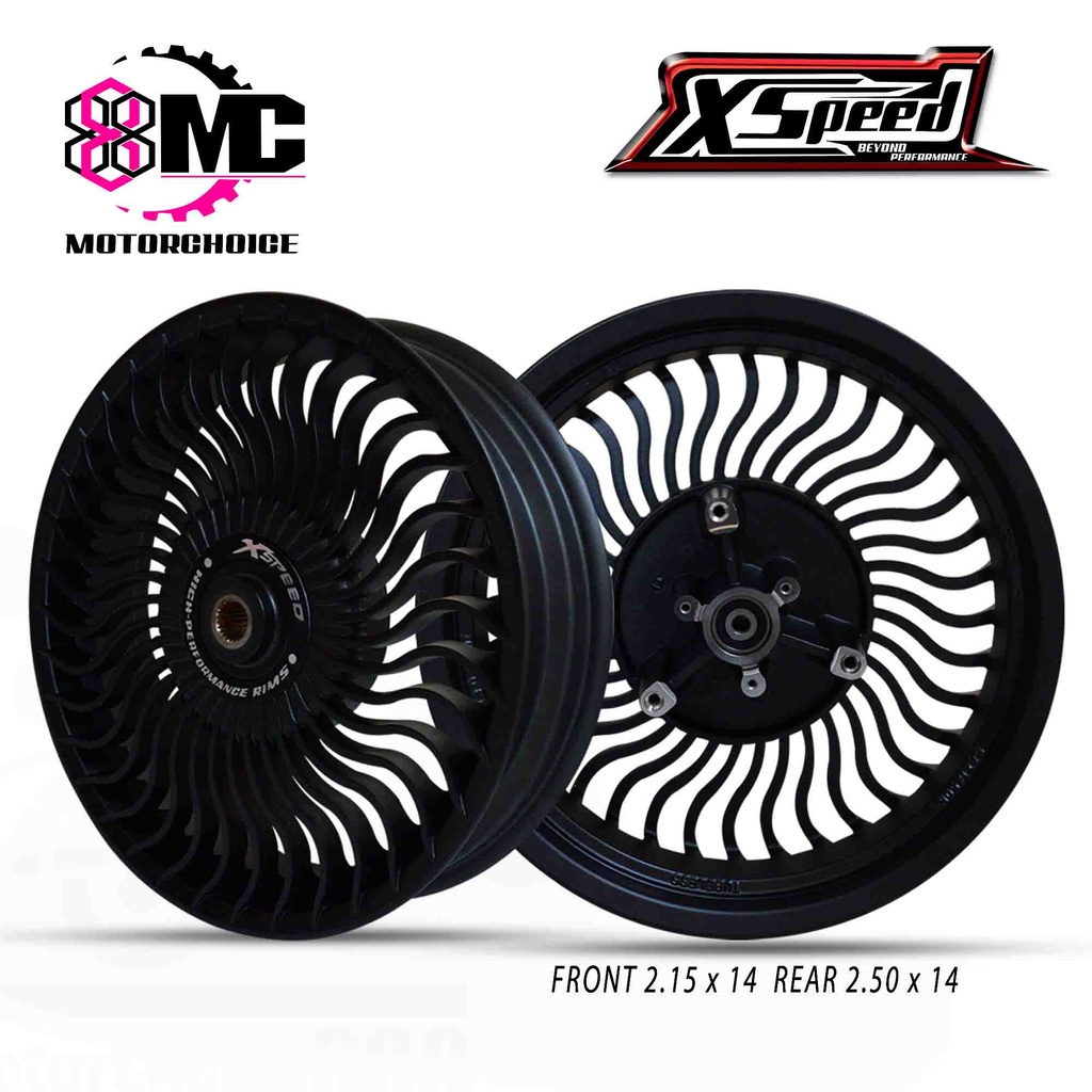 XSPEED MAGS HOT WHEELS FOR AEROX 155 | 1 SET | Shopee Philippines