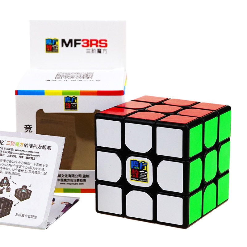 MoYu MoFang JiaoShi MF3RS 3x3x3 Magic Cube Cubing 3x3 Stickerless Speed ...