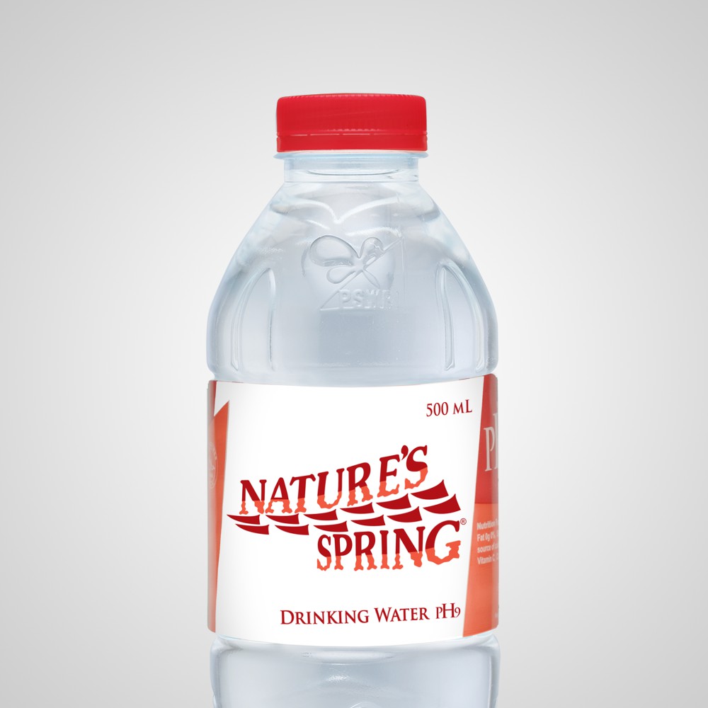 Nature's Spring pH9 Water 500mL | Shopee Philippines