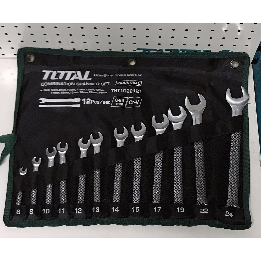 Total combination spanner set 6-24mm THT1022121 (industrial supplies ...