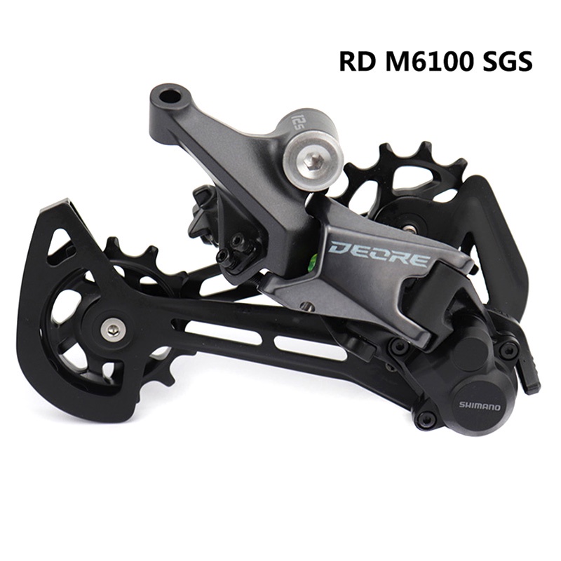 SHIMANO DEORE M6100 12 speed Groupset SL M6100 Shift Lever + RD M6100 SGS Rear Derailleur 12s ...