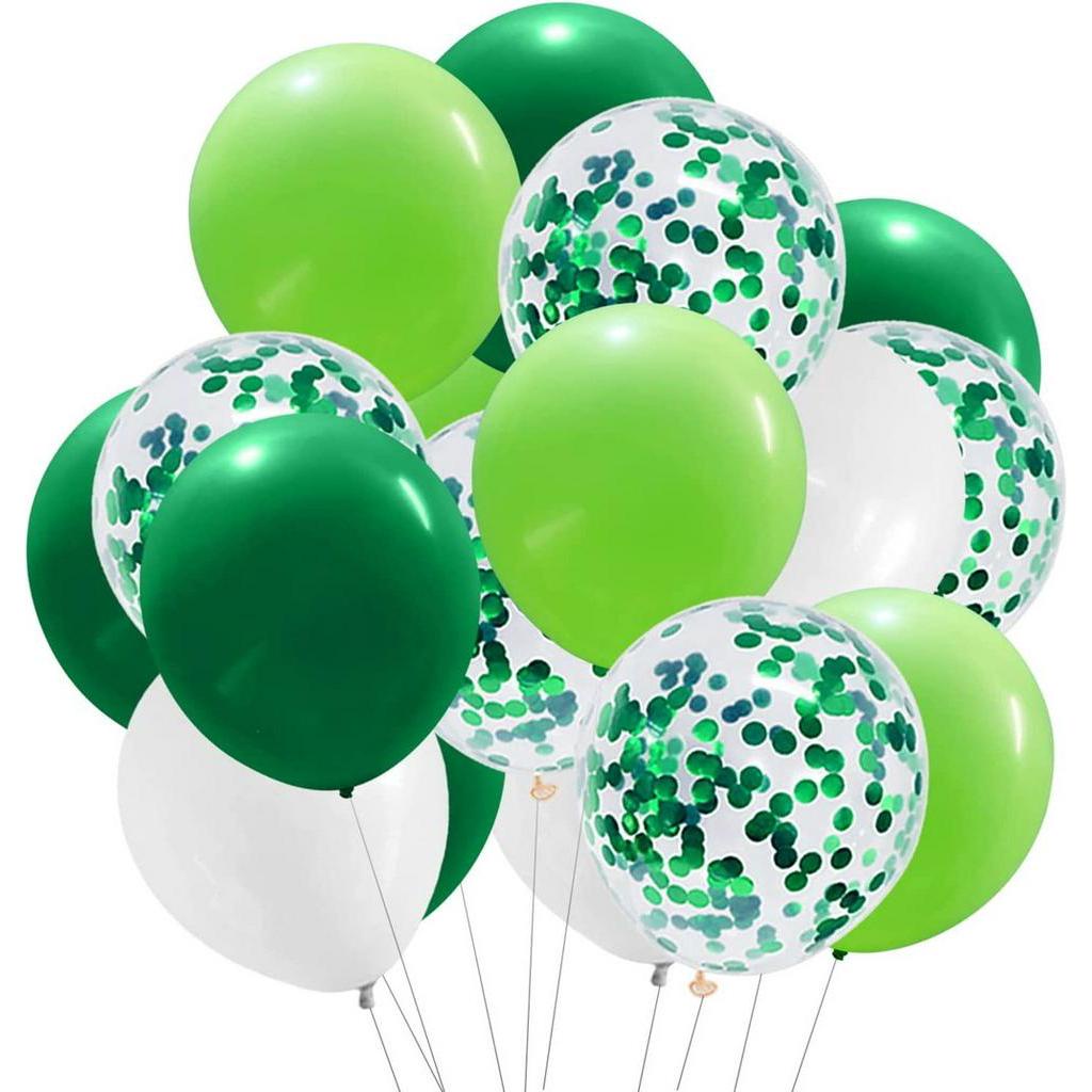 80 Pcs Balloons Decorationsf Spring Party Green Themed Party Baby ...