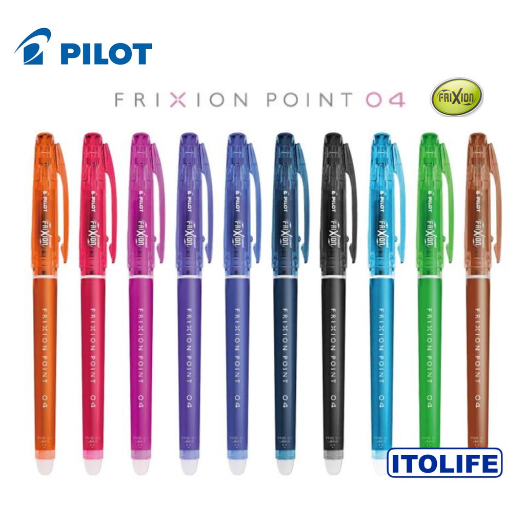 Pilot Frixion Point 04 Gel Pen 0.4mm- 1pc | Shopee Philippines