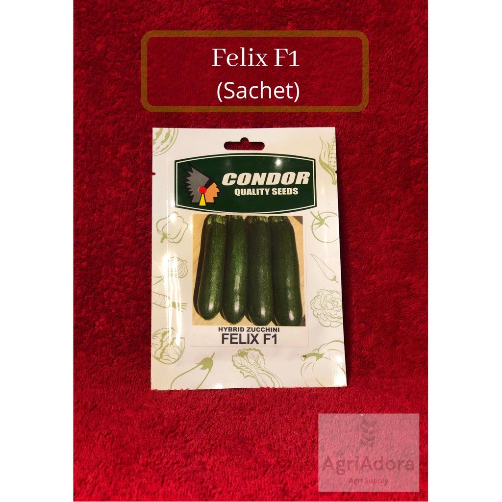 FELIX F1 Hybrid Zucchini Seeds (Condor Quality Seeds) | Shopee Philippines