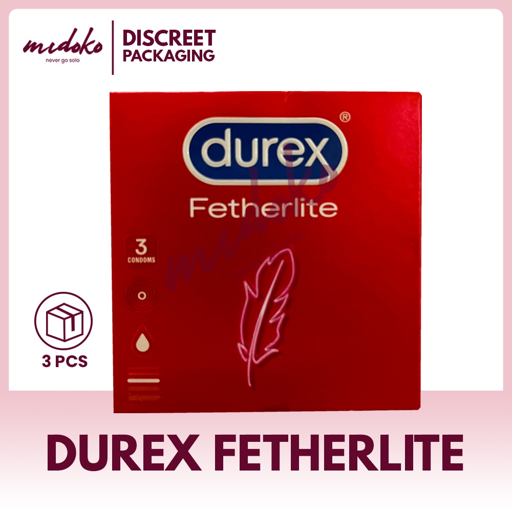 Durex Fetherlite Thinner Ultra Thin Latex Condoms 3s | Shopee Philippines