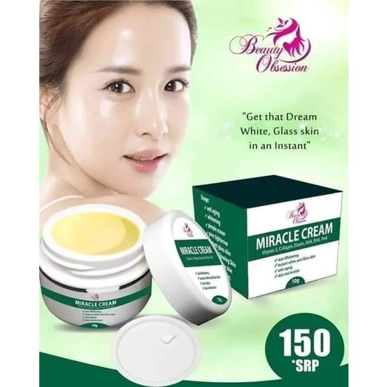 Authentic Beauty Obsession Miracle Cream 10g | Shopee Philippines