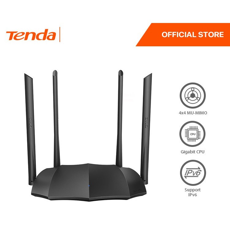 Tenda AC8 AC1200 Dual-Band Gigabit Wireless Router (ENGLISH Version ...