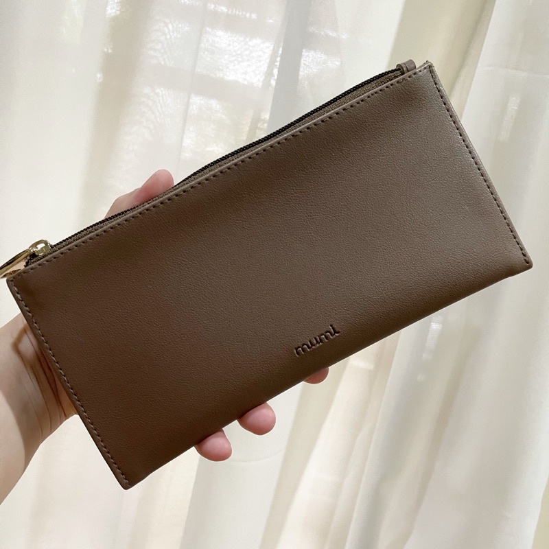 Mumi Skinny Zip Long Wallet | Shopee Philippines