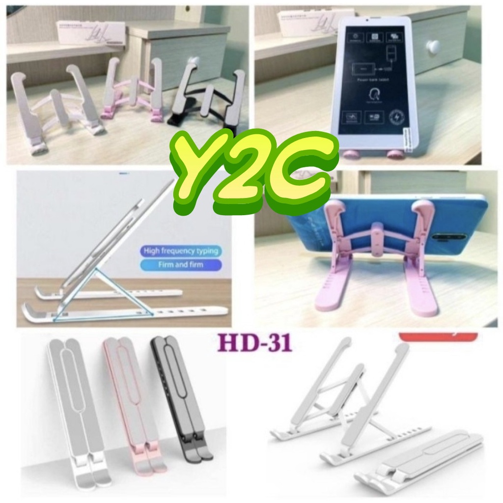 Hp STANDING PHONE STAND HD-31 / UNIVERSAL HANDPHONE HOLDER / FOLDING ...