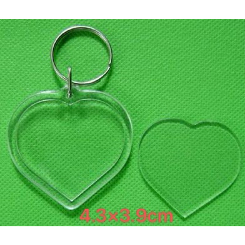 Acrylic keychain DIY Photo (Different Shapes) Photo Print/Photo insert ...