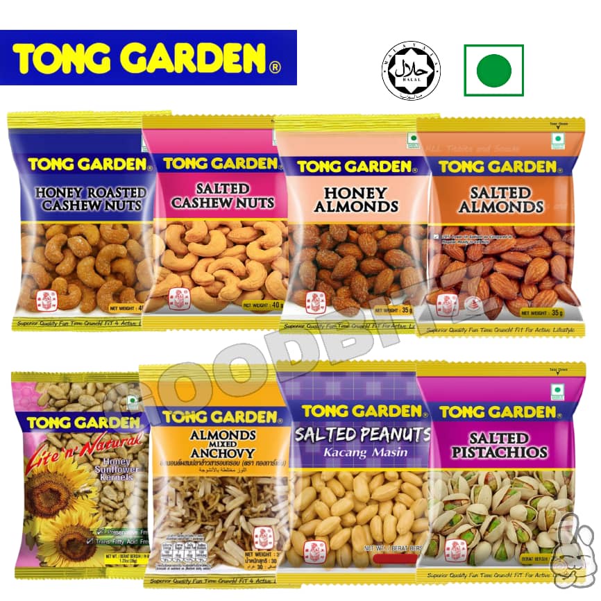Tong Garden Nuts Assorted~Salted Peanuts, Sunflower Kernels, Cashew ...