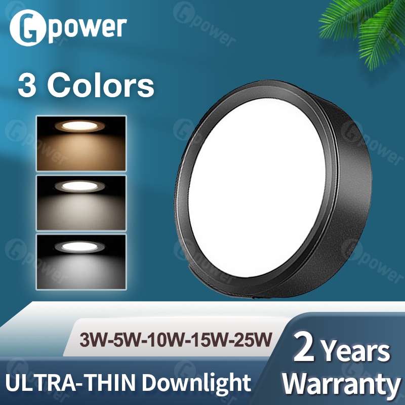 GPower LED Pin light 175V-265V Aluminum Round led Ceiling Light Indoor ...