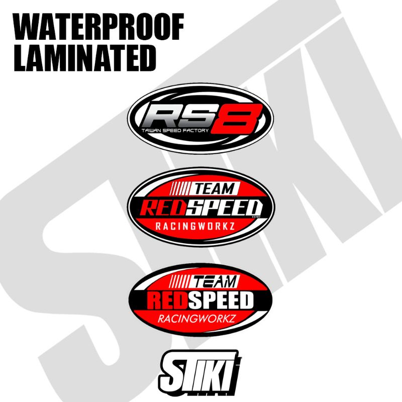 Red Speed Racing Workz Sticker | Shopee Philippines