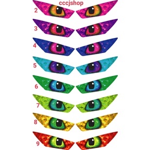 HONDA CLICK 125i/150i V2/V3/V4 WINKER EYE STICKER/ TRANSPARENT ...