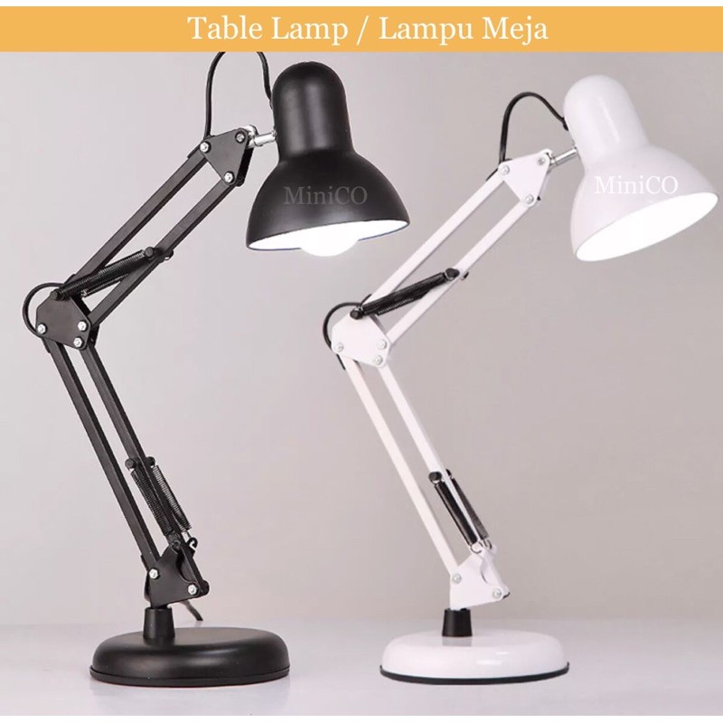 Minimalist Table Lamp Table Light (with FREE Clip) Table Desk Lamp ...