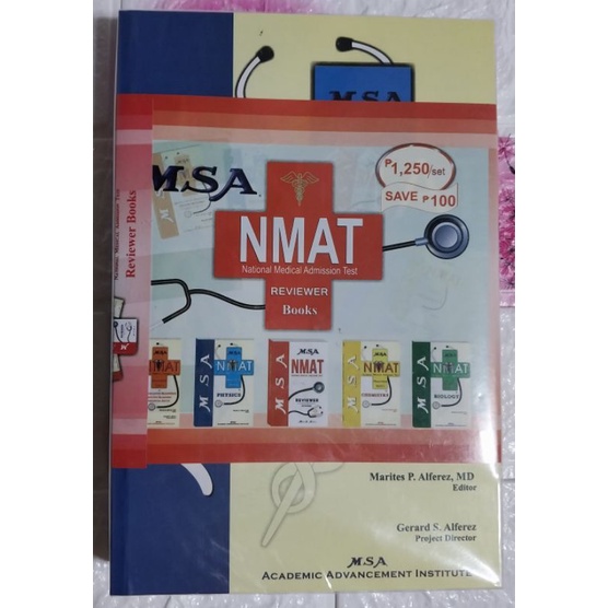 NMAT /NATIONAL MEDICAL ADMISSION TEST/REVIEWER BOOKS | Shopee Philippines