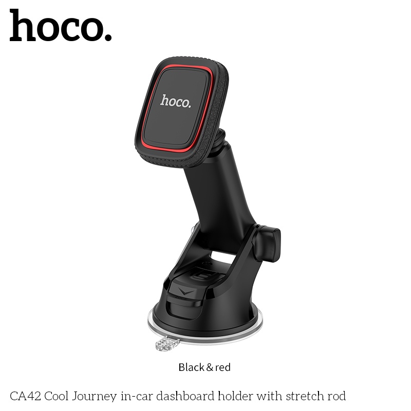 HOCO Ca42 Original Magnetic Phone Holder For Car Windshield Cradle Strong Sucker Dashboard Mount ...