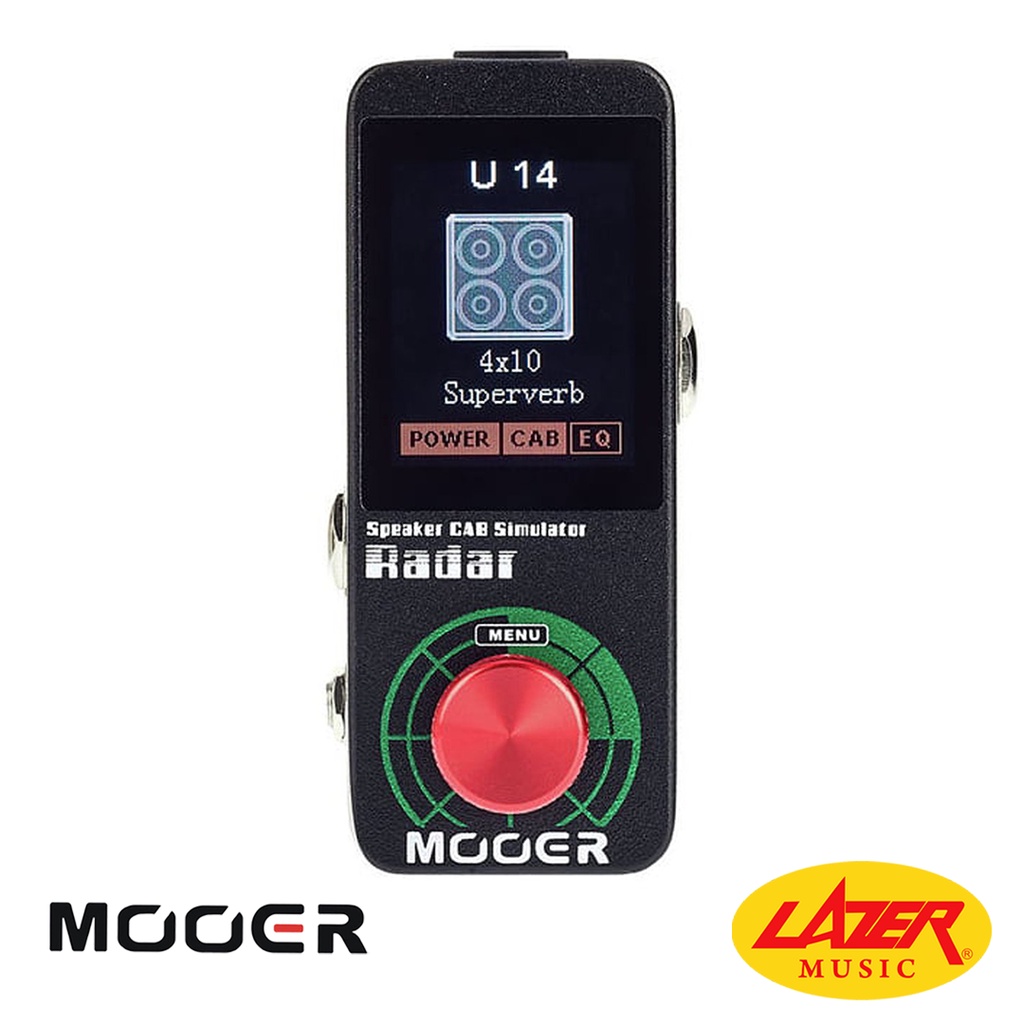 Mooer Radar Speaker Cab Simulator Pedal (RADAR) | Shopee Philippines