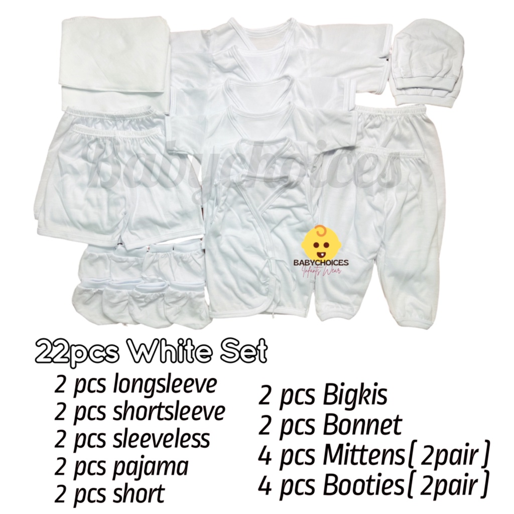 22pcs Newborn Sulit Set Baru baruan Infant Baby Clothes / Baby Needs ...