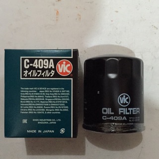 VIC C-409 OIL FILTER | Shopee Philippines