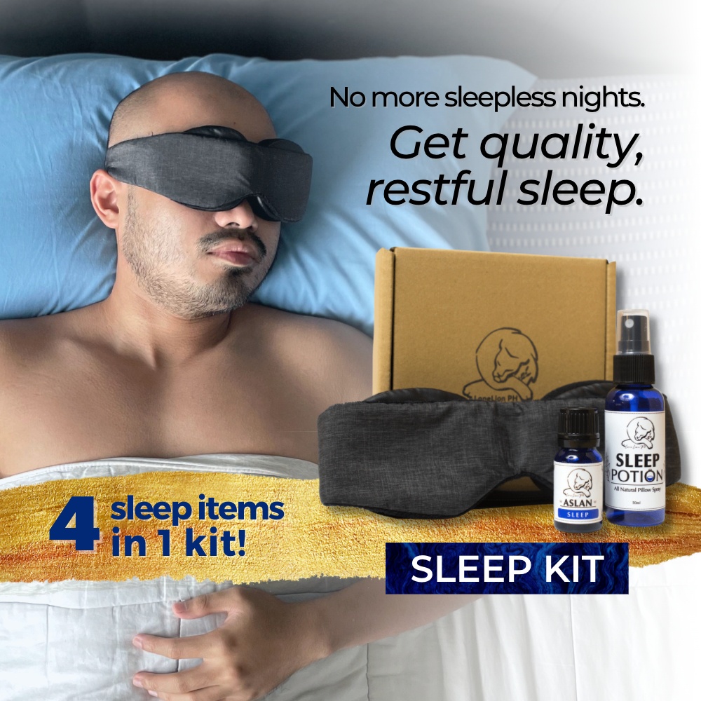Sleep Kit - The Gift of Sleep: Sleep Blend, Eye Mask, Pillow Spray, and ...