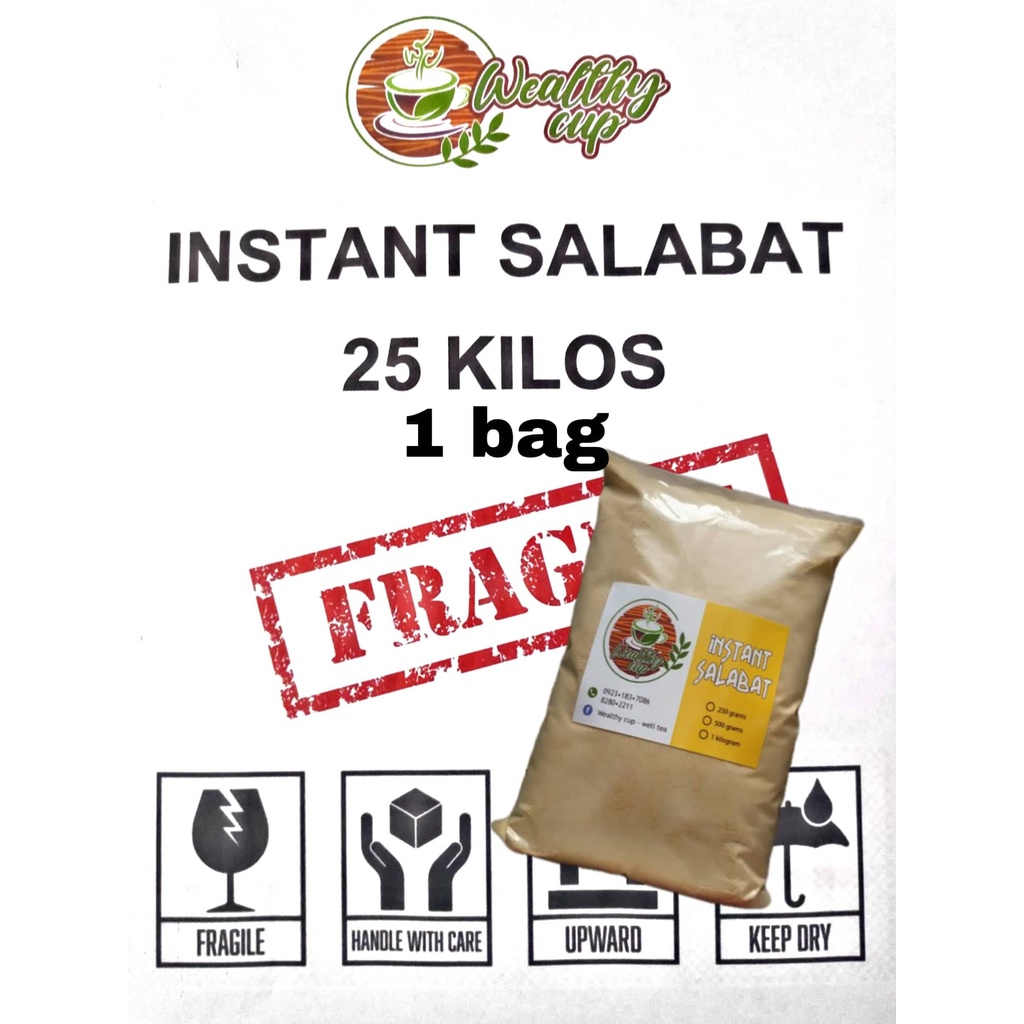 INSTANT SALABAT 25 KILO (1 BAG) | Shopee Philippines