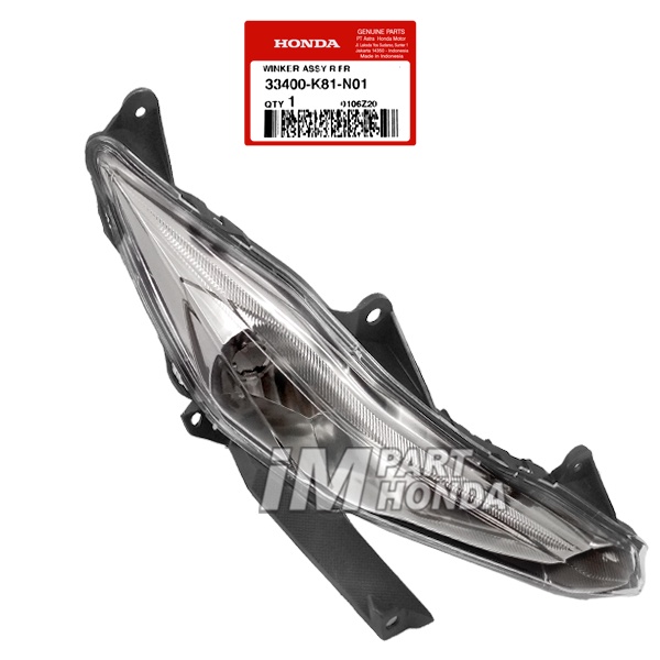 33400-k81-n01 Front Right Curly Signal Light Beat Eco Street K81 2016 ...