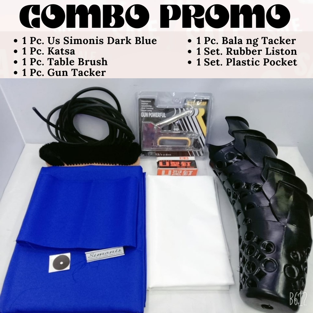 COMBO 1Pc.US SIMONIS DARKBLUE,1Pc.KATSA,1Pc.BRUSH,1Pc.TACKER w/BALA ...