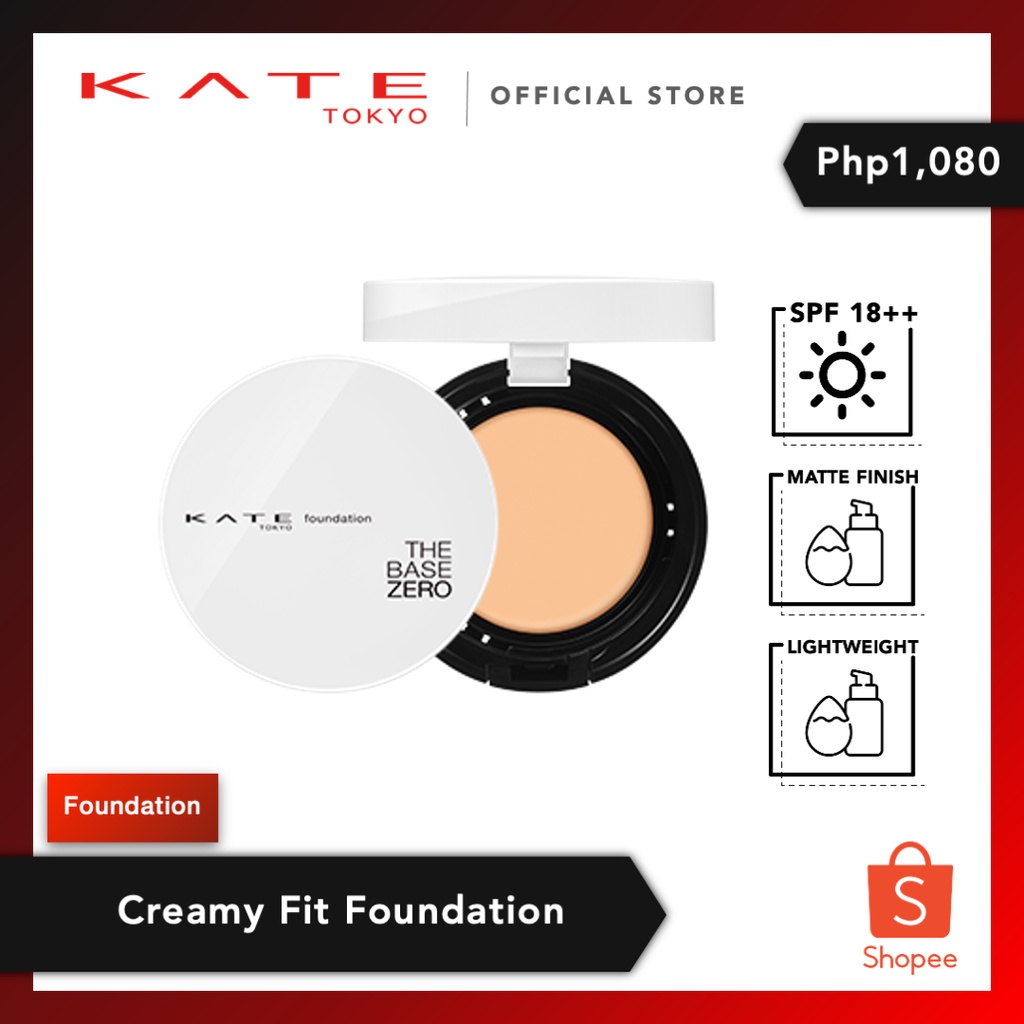 KATE Tokyo Creamy Fit Foundation | Shopee Philippines