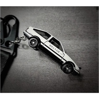 Initial D Keyring Creative Gift AE86 Tofu Shop Car Model Keychain JDM ...