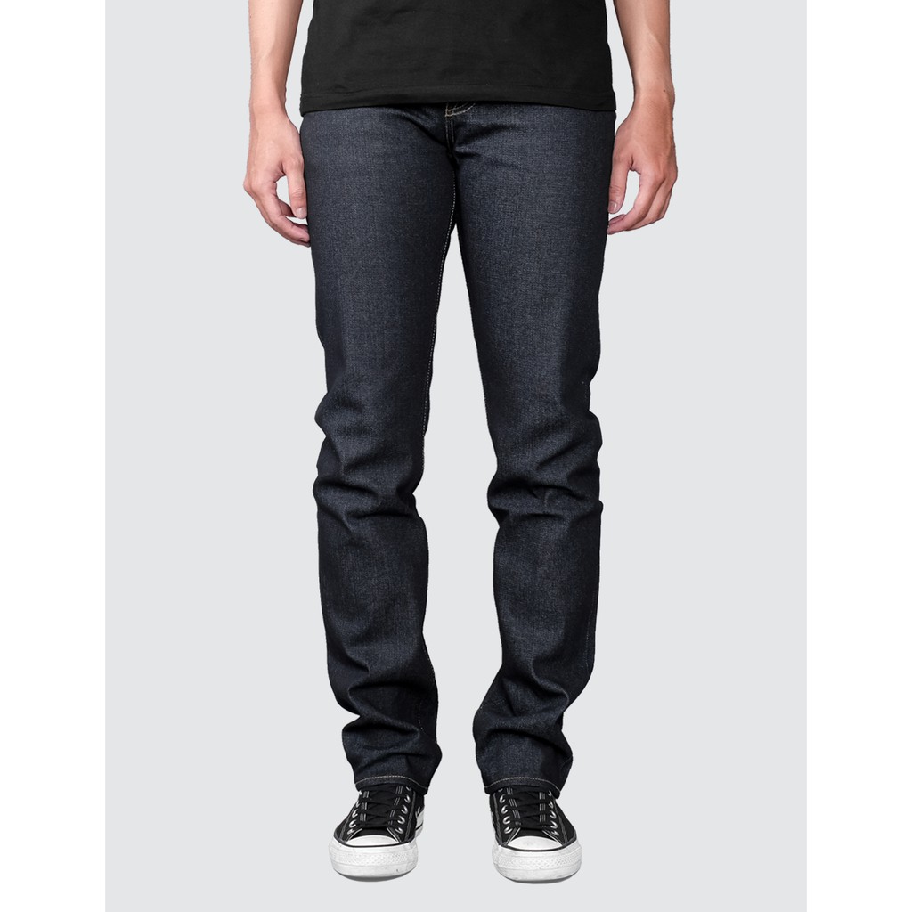 Mischief Denim - Jeans SL 002 Black Indigo | Shopee Philippines