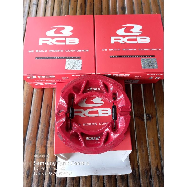 RCB BRAKE SHOE MIO/AEROX/SNIPER135/VEGA FORCE/WAVE/XRM/TMX125/CLICK ...