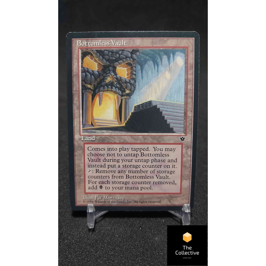 Magic the Gathering - MTG Card Game - Bottomless Vault - Fallen Empires | Shopee Philippines