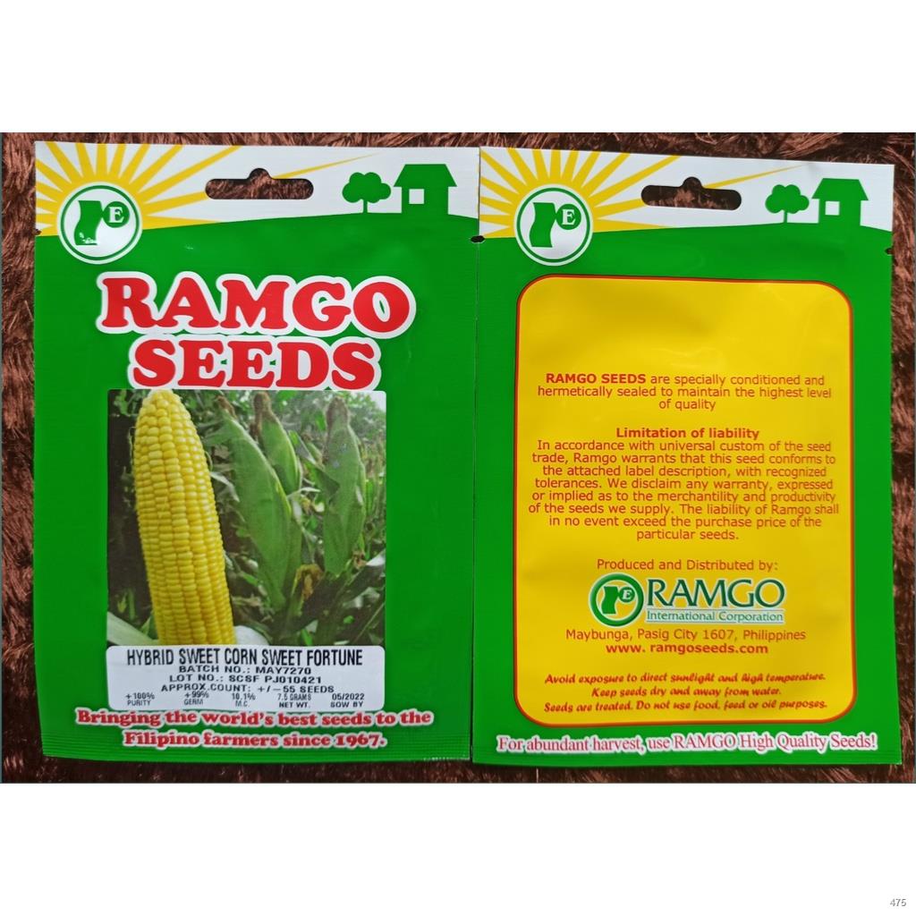 Ramgo Seeds Sweet Corn Hybrid Original and High Quality | Shopee ...