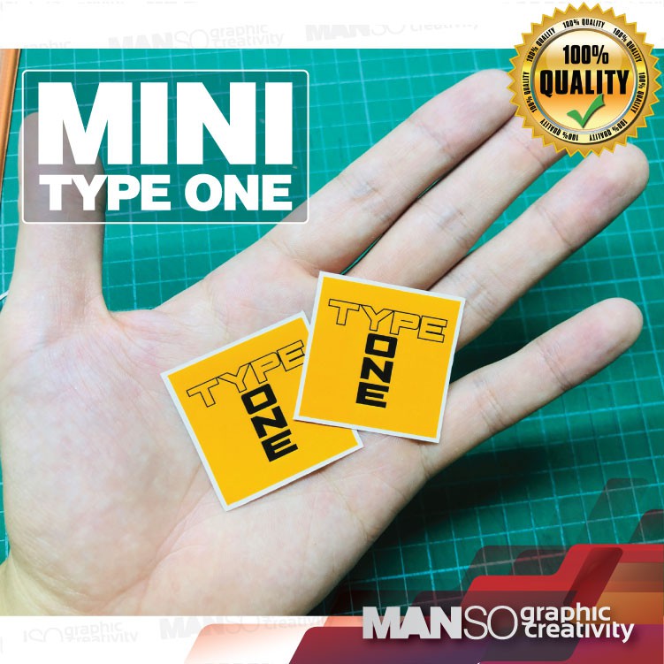 Mini Honda TYPE ONE Spoon Sport Decal Sticker J054 | Shopee Philippines
