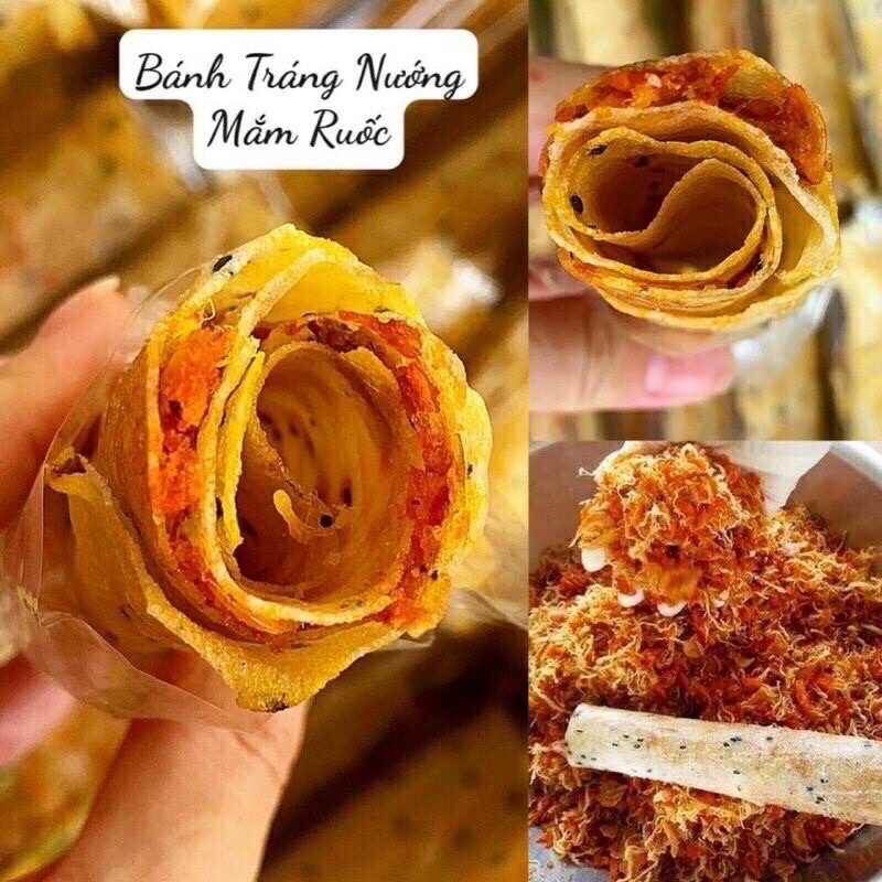 Grilled rice paper rolled with shrimp floss ️ Famous Bay Map is ...