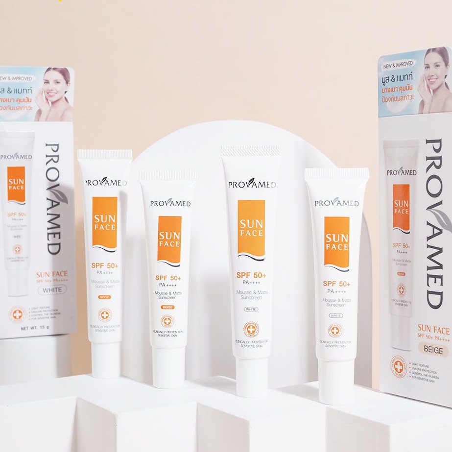 ProvaMed Non-Chemical Sun face SPF50+ Face PA+++ (NEW PACKAGE) | Shopee ...