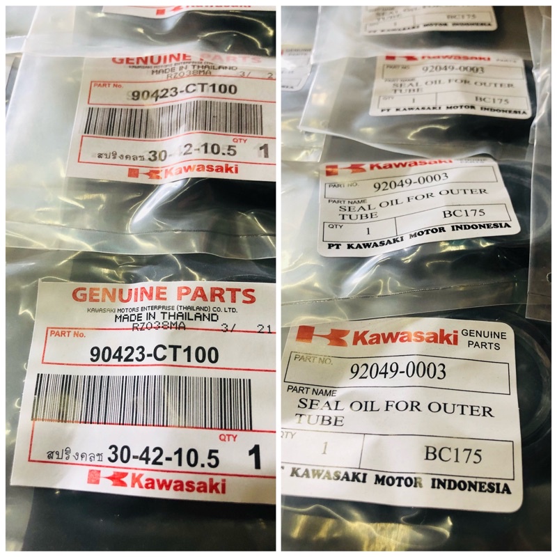 KAWASAKI Front Fork Telescopic Oilseal CT100 BARAKO175 BC175 | Shopee ...