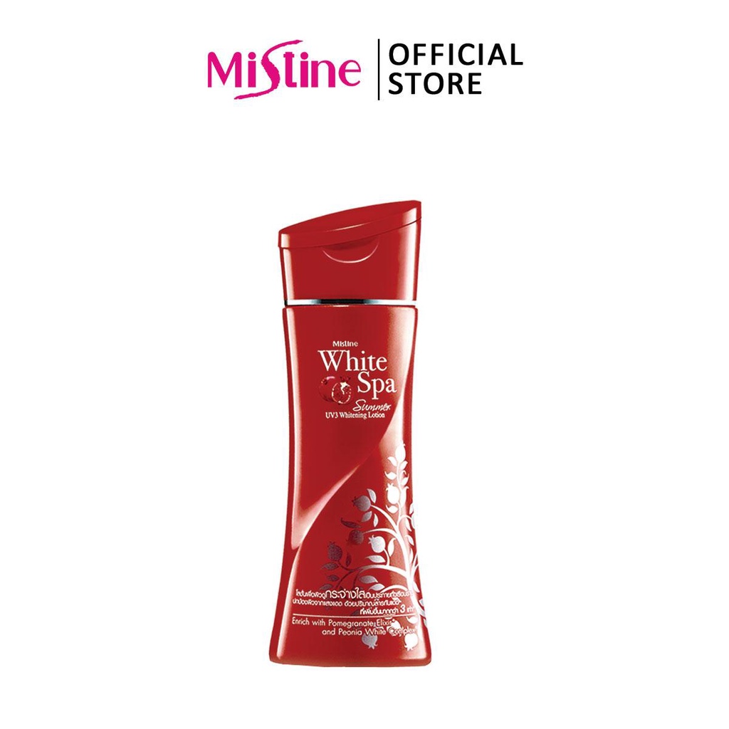 ☍Mistine White Spa Summer Uv3 Lotion With Arbutin And Glutathione 200Ml ...